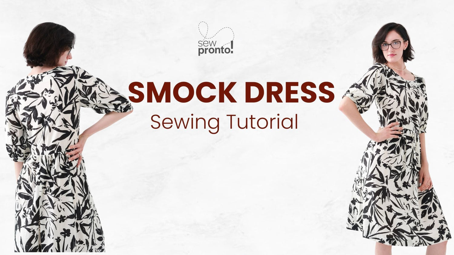 Smock Dress Sewing Pattern | Sewpronto